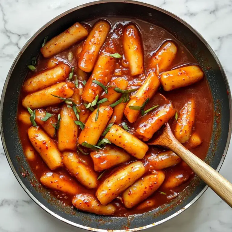 Authentic Tteokbokki Recipe
