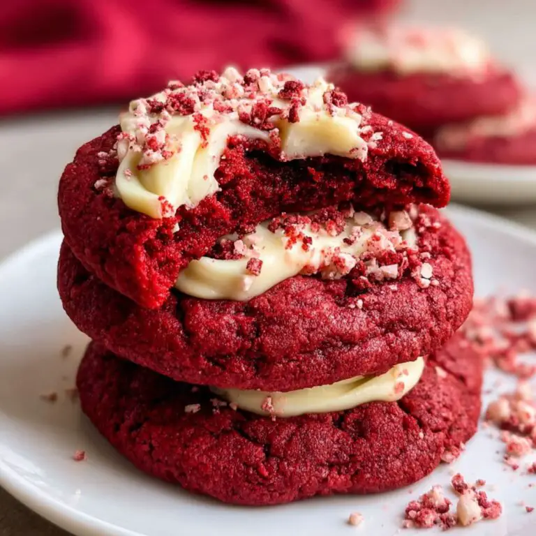 Easy Red Velvet Cookies Recipe