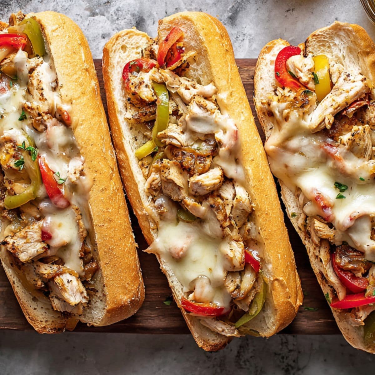 Chicken Philly Cheese Steaks