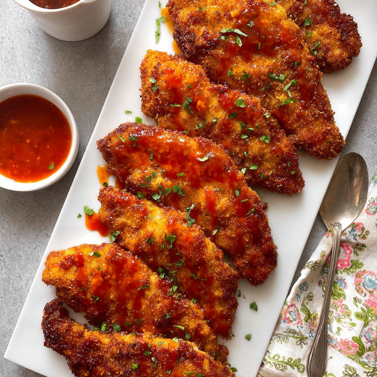 Hot Honey Chicken Cutlets