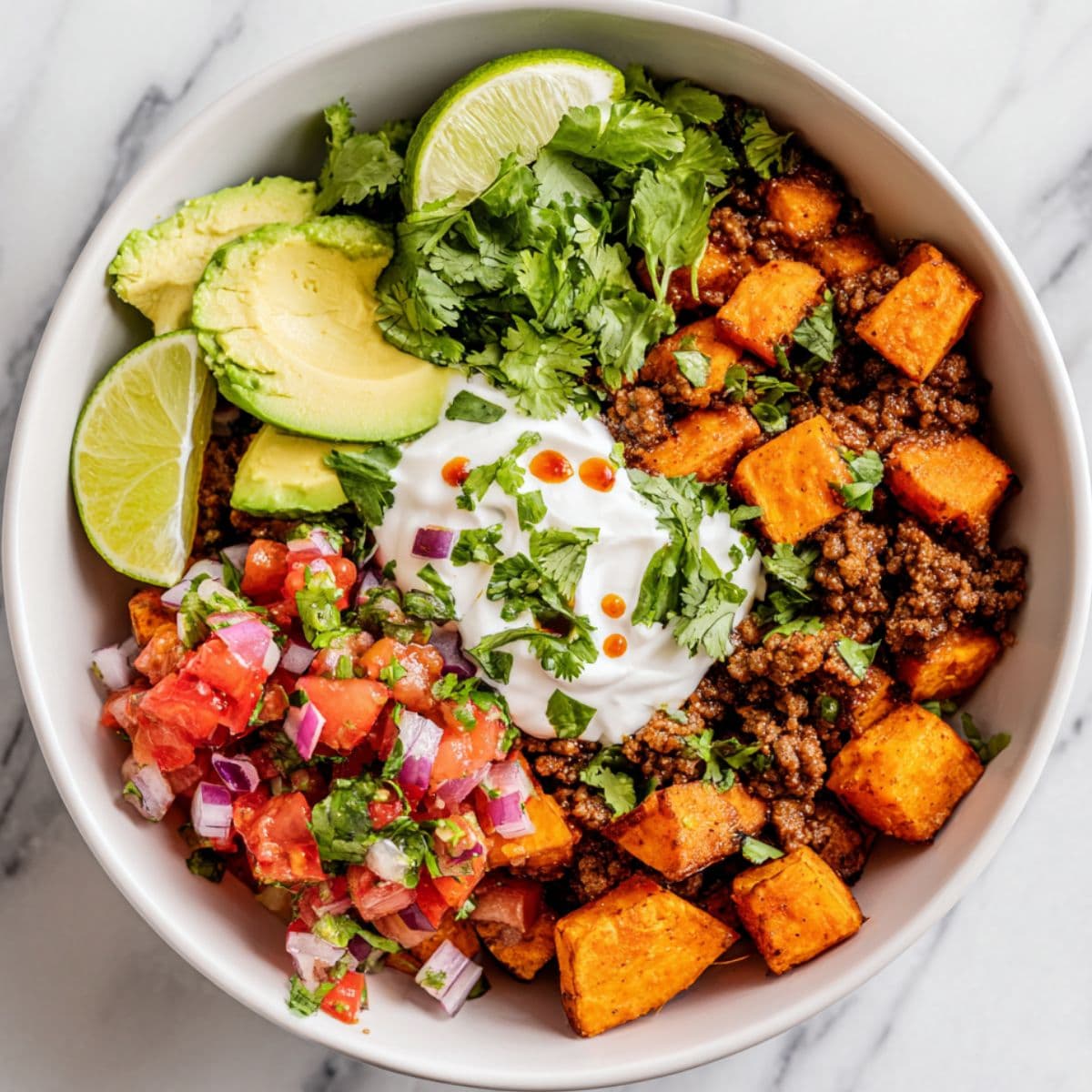 Sweet Potato Taco Bowl
