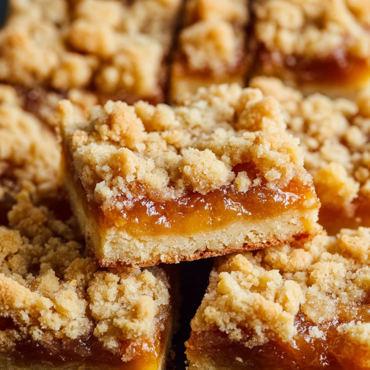 Apricot Shortbread Bars
