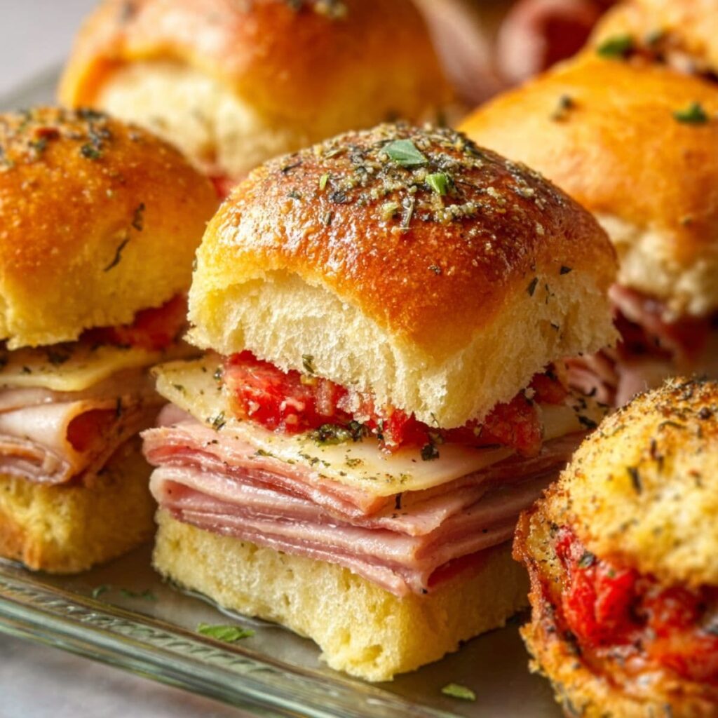 Hot Italian Sub Sliders