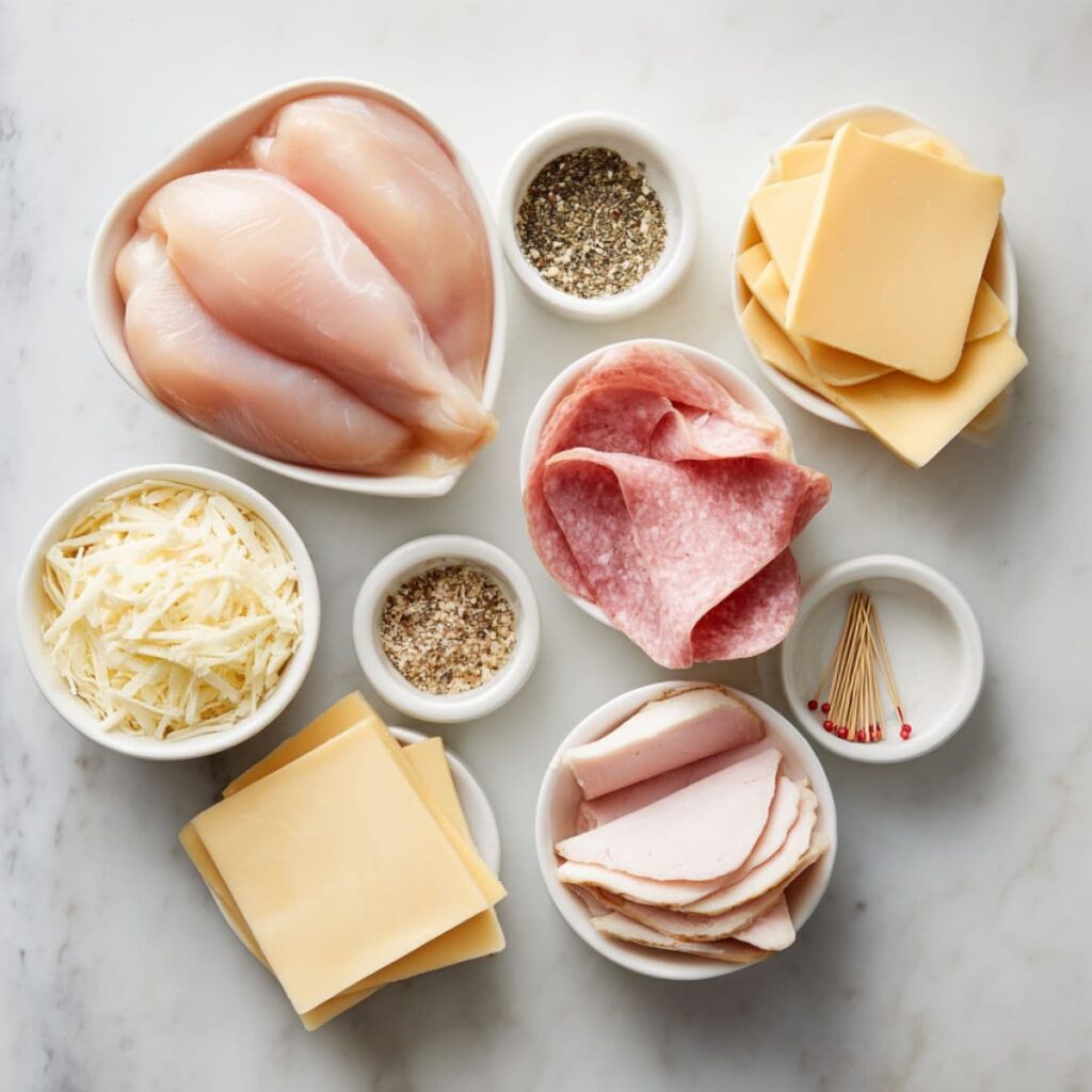 Easy Chicken Cordon Bleu