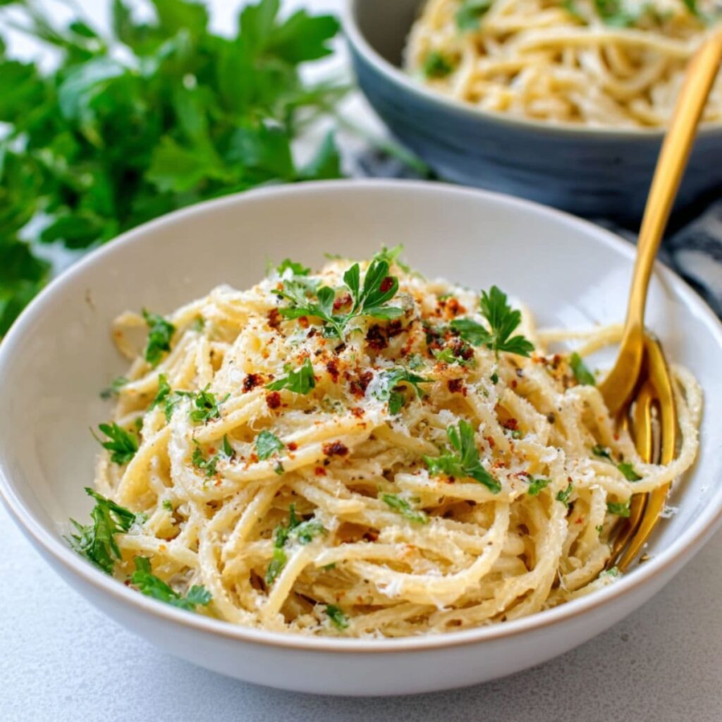 Creamy Garlic Pasta