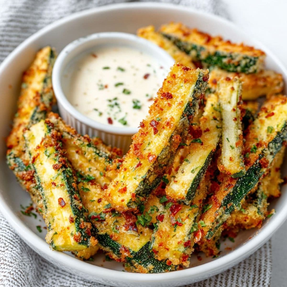 Baked Parmesan Zucchini