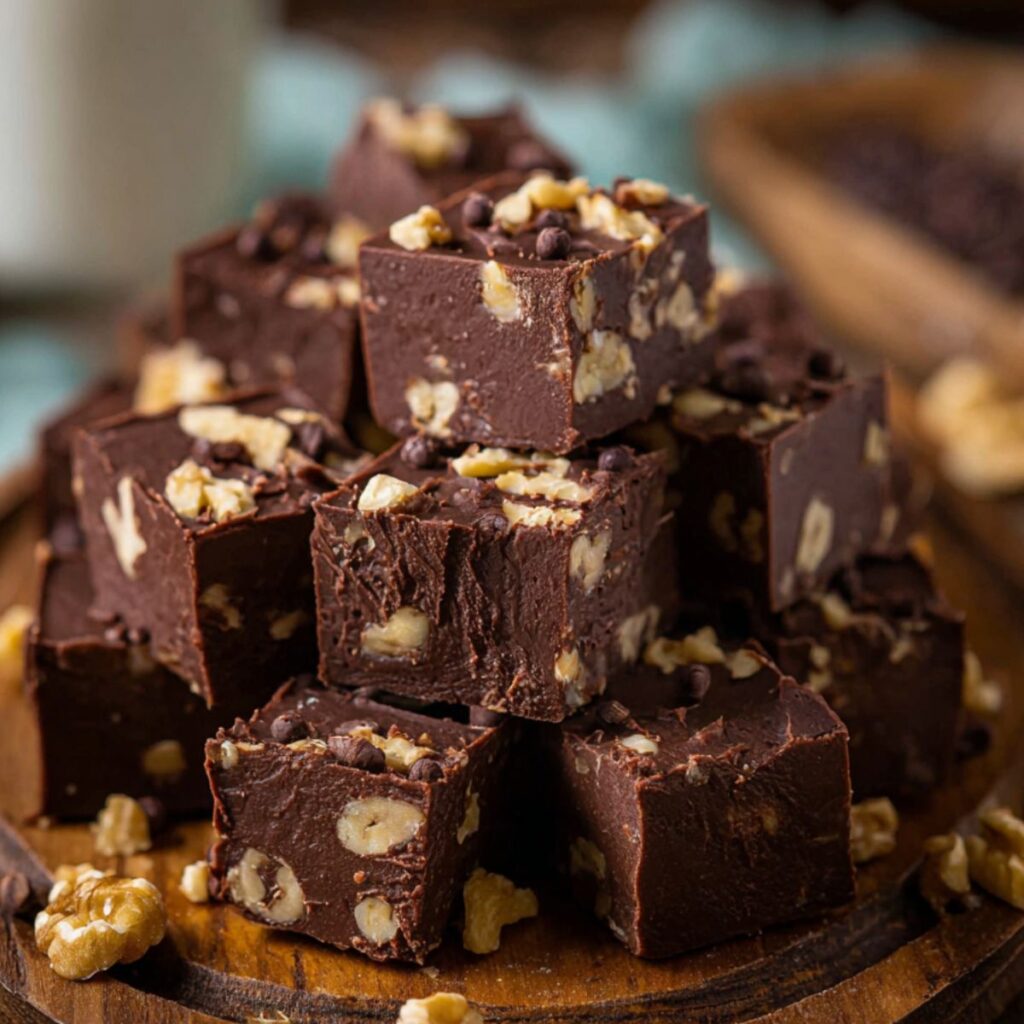 Chocolate Walnut Fudge